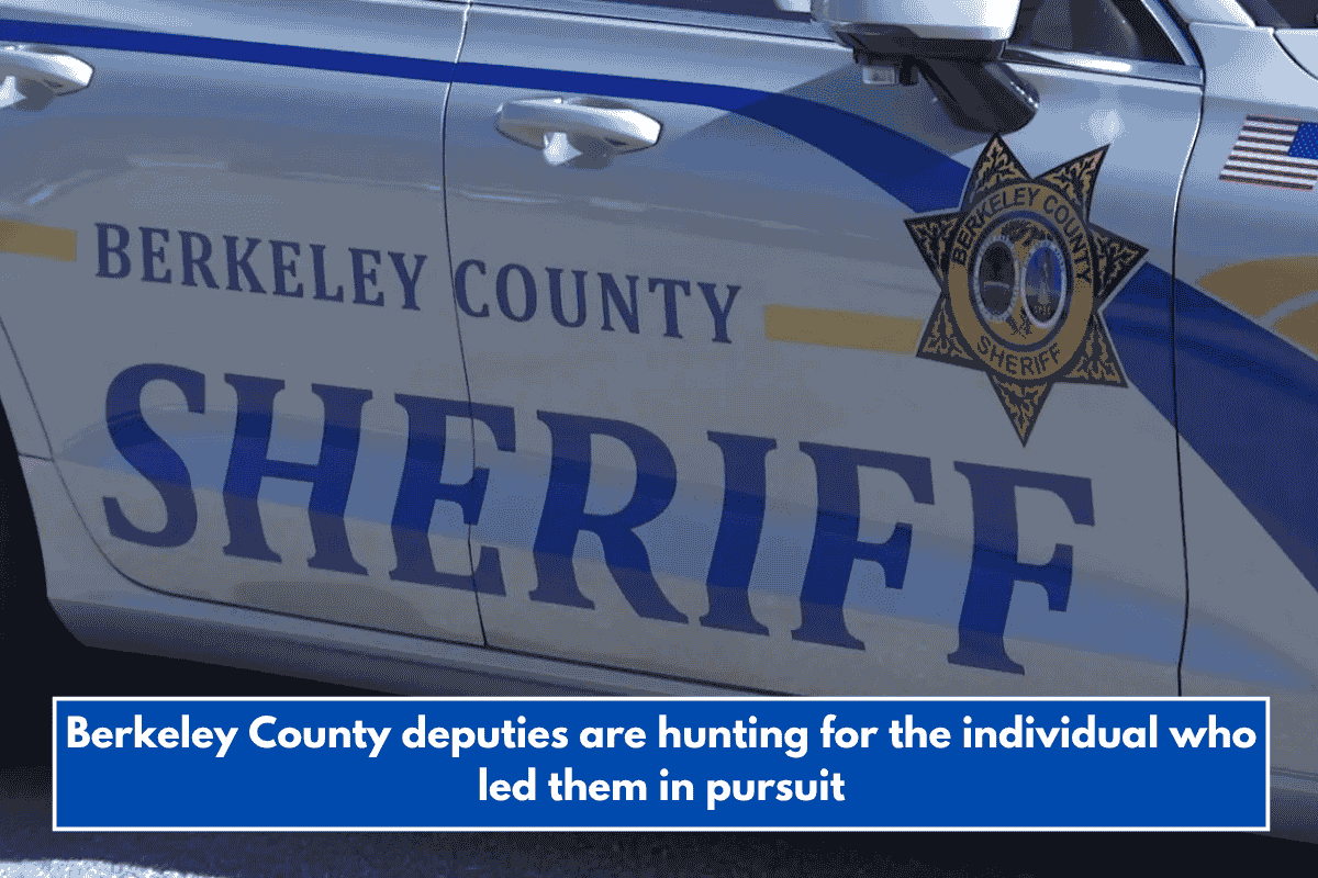 Berkeley County deputies are hunting for the individual who led them in pursuit
