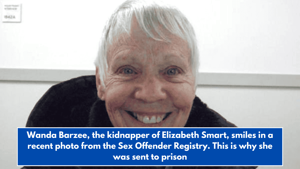 Wanda Barzee, the kidnapper of Elizabeth Smart, smiles in a recent ...