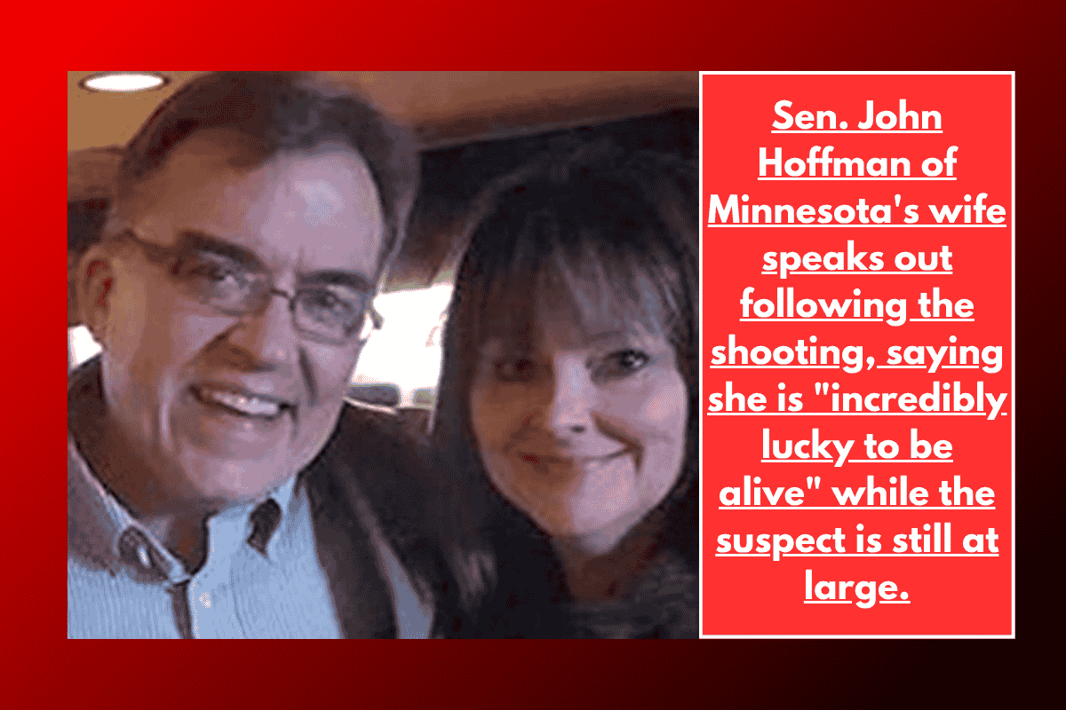 Sen. John Hoffman of Minnesota's wife speaks out following the shooting, saying she is ...