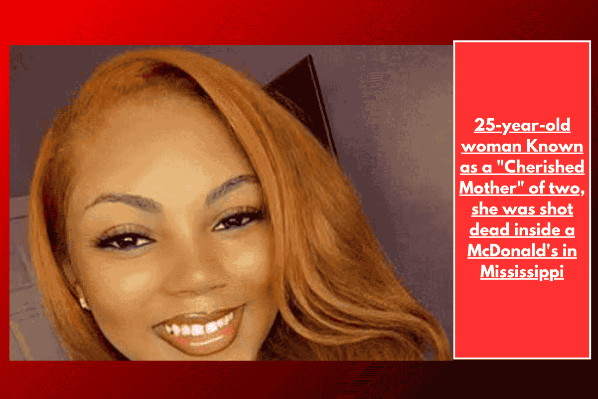 25-year-old woman Known as a "Cherished Mother" of two, she was shot ...