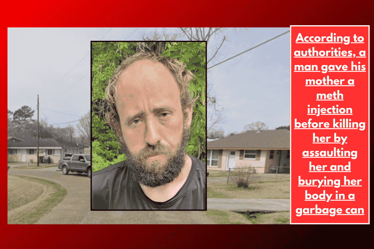 According to authorities, a man gave his mother a meth injection before ...