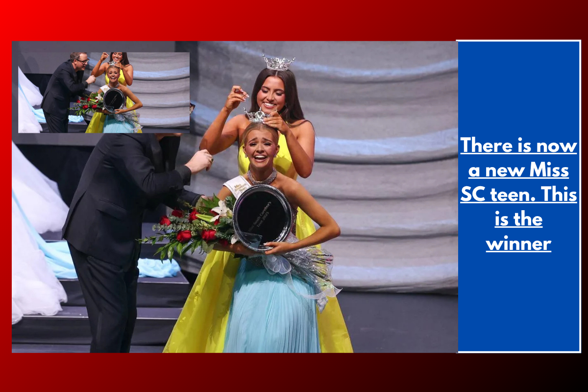 There is now a new Miss SC teen. This is the winner