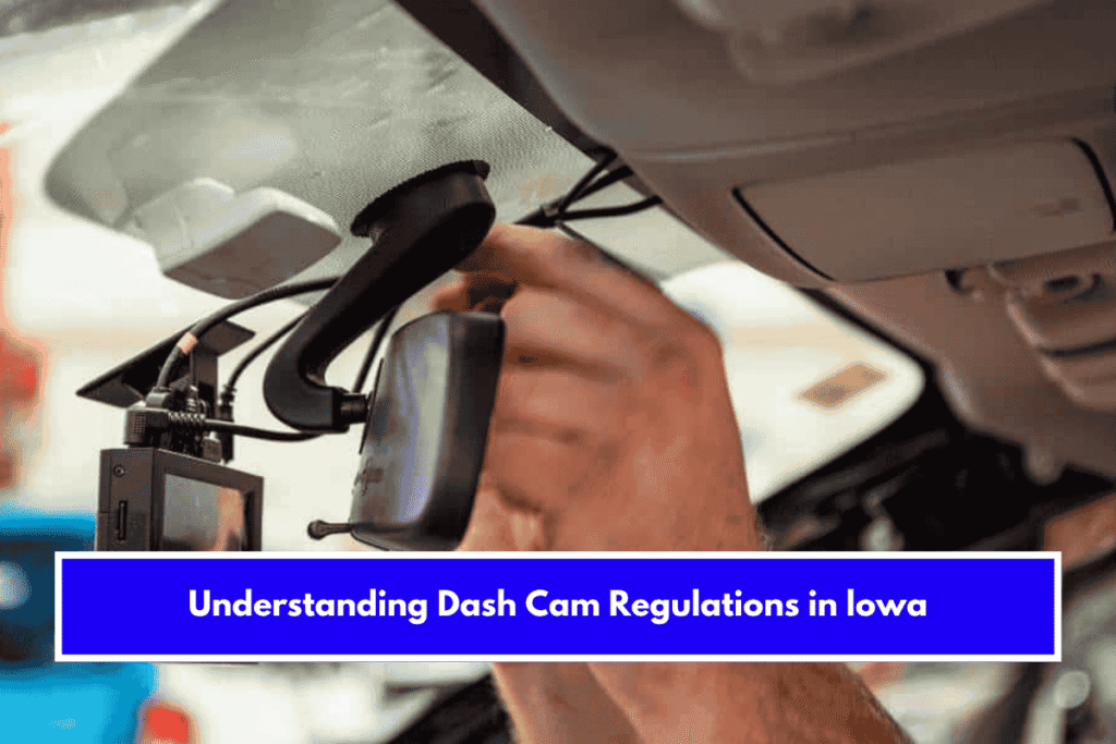 Understanding Dash Cam Regulations in lowa