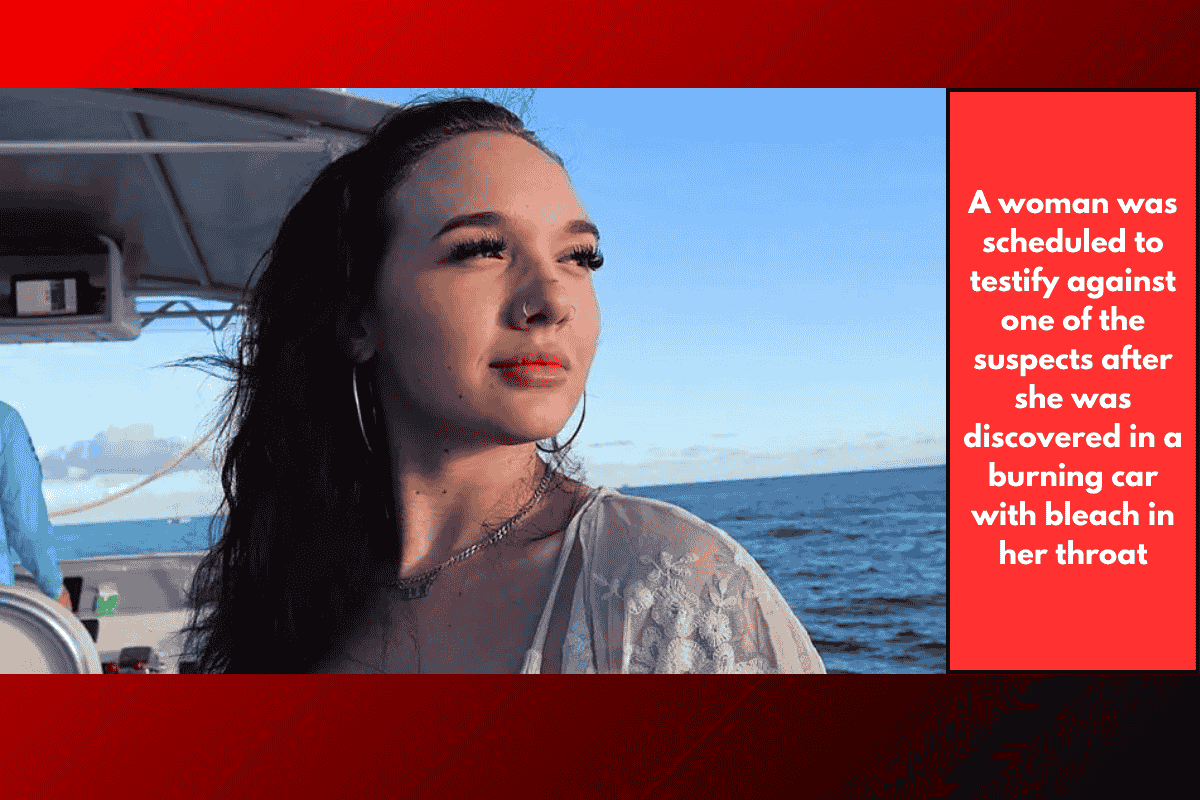 A woman was scheduled to testify against one of the suspects after she ...