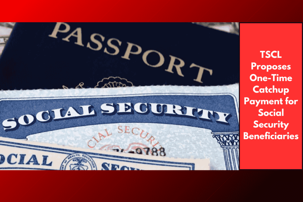 TSCL Proposes One-Time Catchup Payment for Social Security Beneficiaries