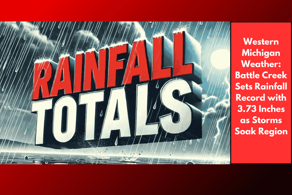 Western Michigan Weather: Battle Creek Sets Rainfall Record with 3.73 ...