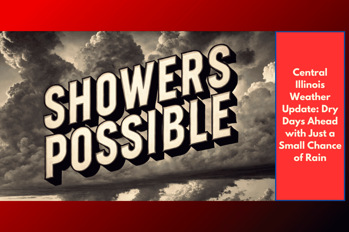 Central Illinois Weather Update: Dry Days Ahead with Just a Small ...