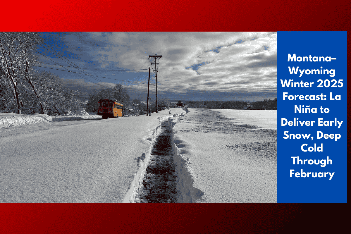 Montana–Wyoming Winter 2025 Forecast: La Niña to Deliver Early Snow ...