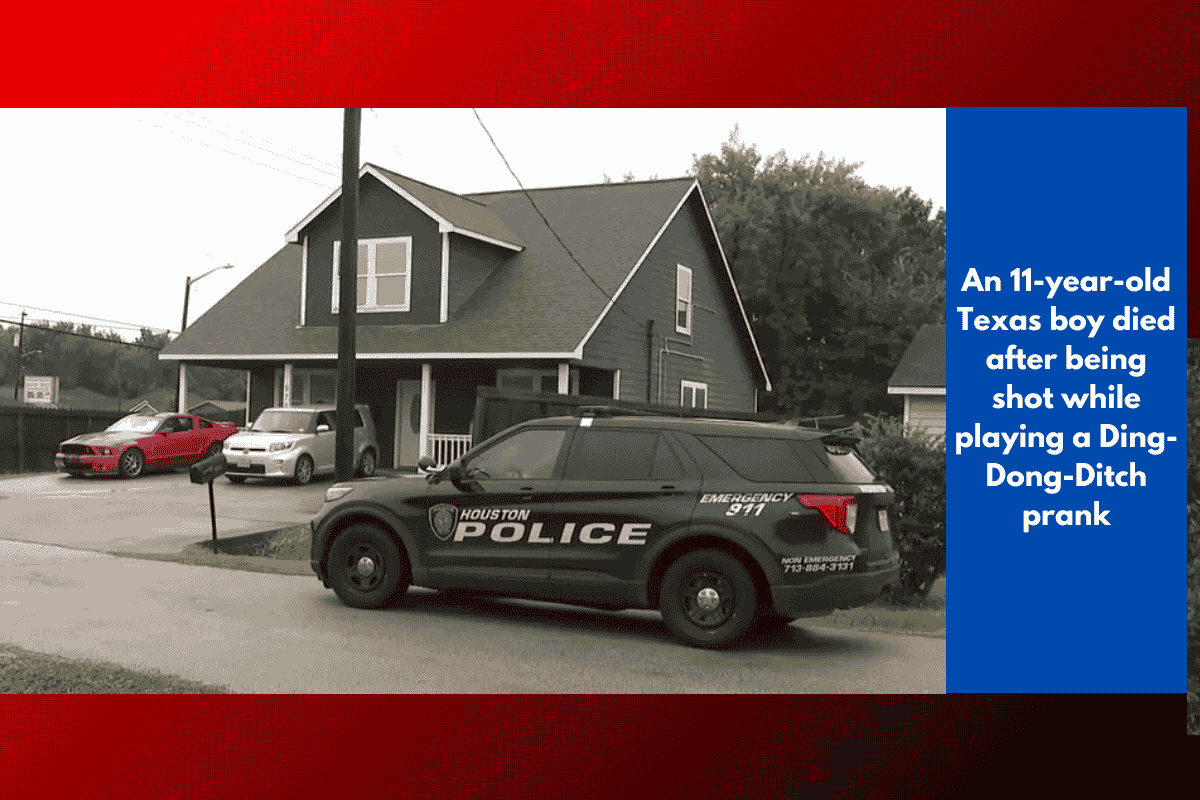 An 11-year-old Texas boy died after being shot while playing a Ding-Dong-Ditch prank