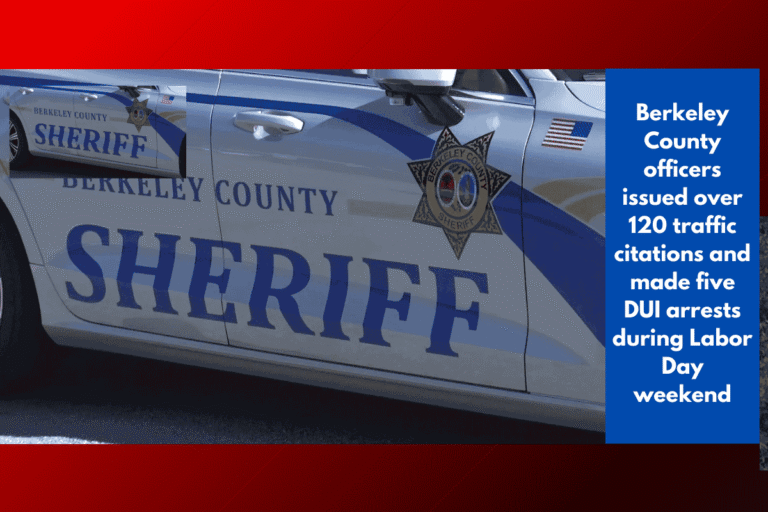 Berkeley County officers issued over 120 traffic citations and made ...
