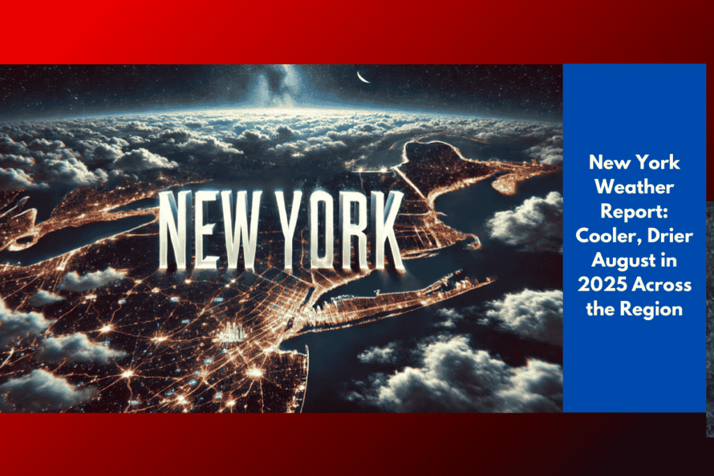 New York Weather Report: Cooler, Drier August in 2025 Across the Region