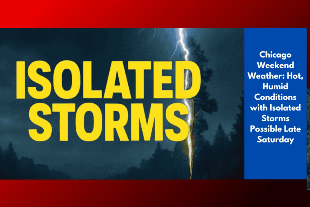 Chicago Weekend Weather: Hot, Humid Conditions with Isolated Storms Possible Late Saturday