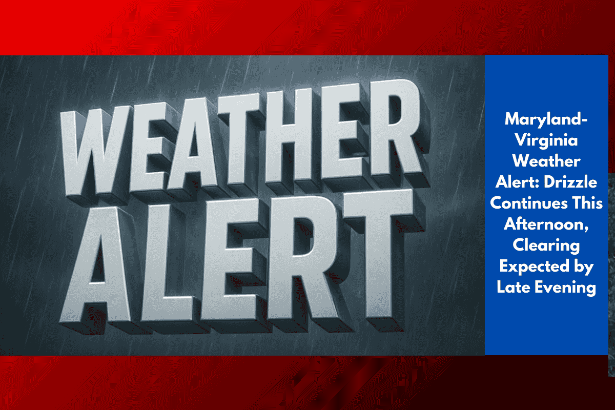 Maryland-Virginia Weather Alert: Drizzle Continues This Afternoon ...