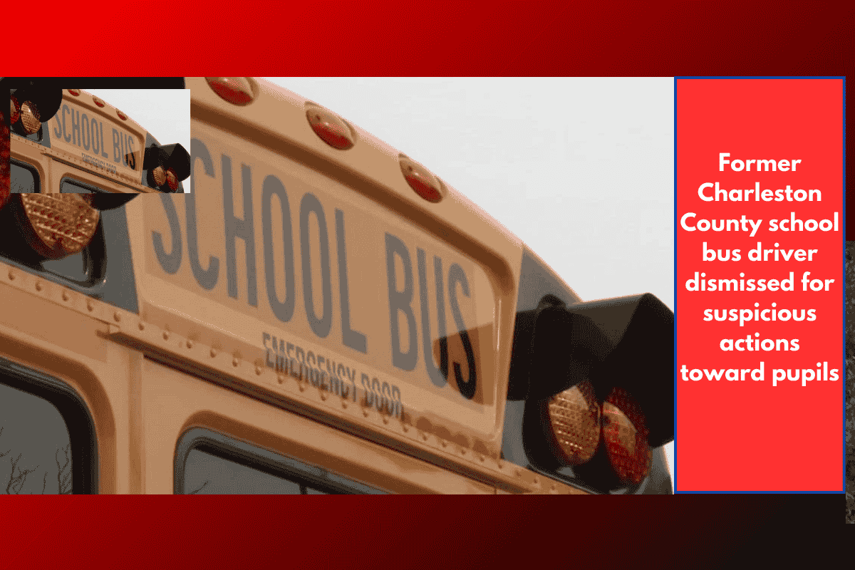 Former Charleston County school bus driver dismissed for suspicious actions toward pupils