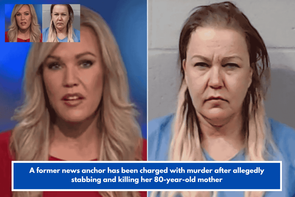 A former news anchor has been charged with murder after allegedly ...